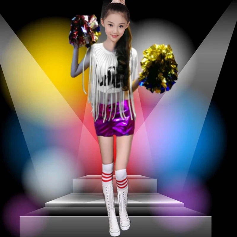 Cheerleaders Modern Dance Clothing Cheerleading Aerobics Gymnastics ...
