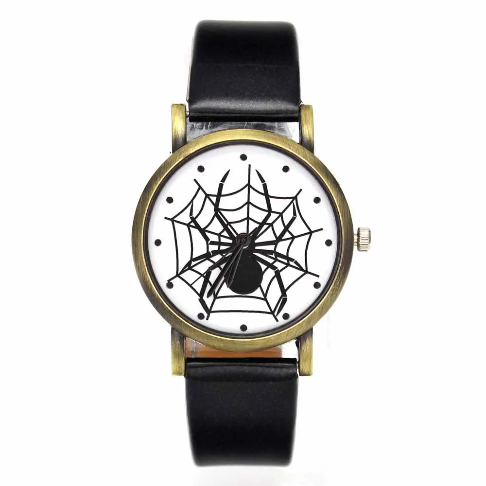 Watch Women Spider | Watch Spider Men | Spider Pattern Watch | Spider ...
