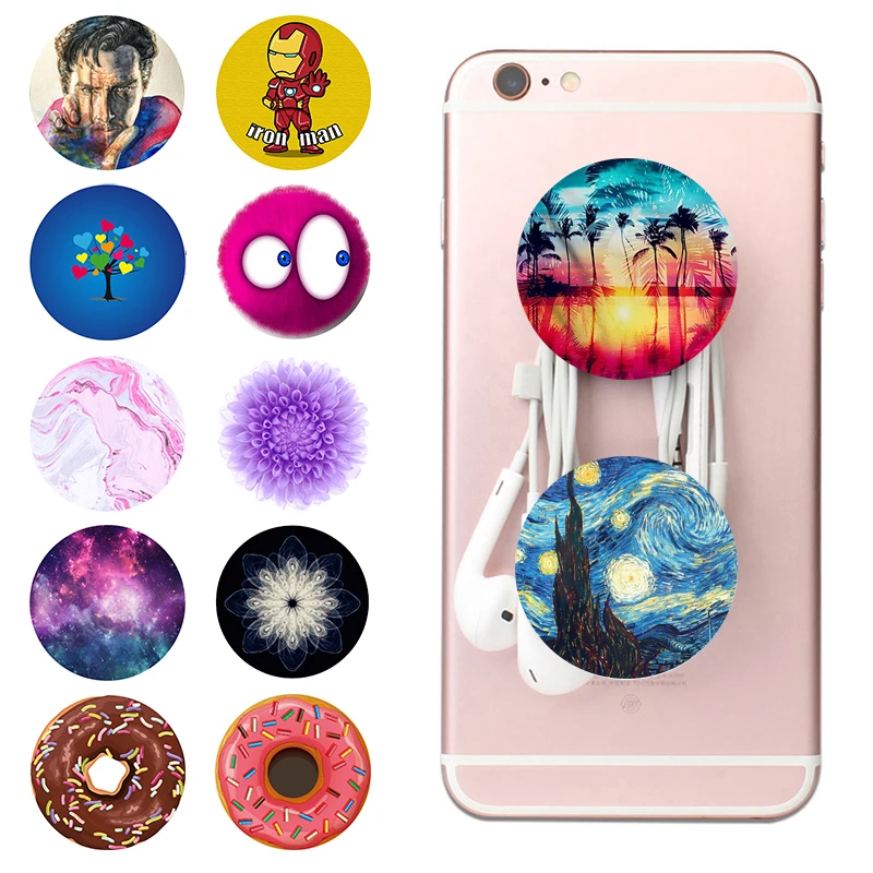 2019 Mobile Phone Pop Socket Smartphone PopSocket Anti fall Grip Mount ...