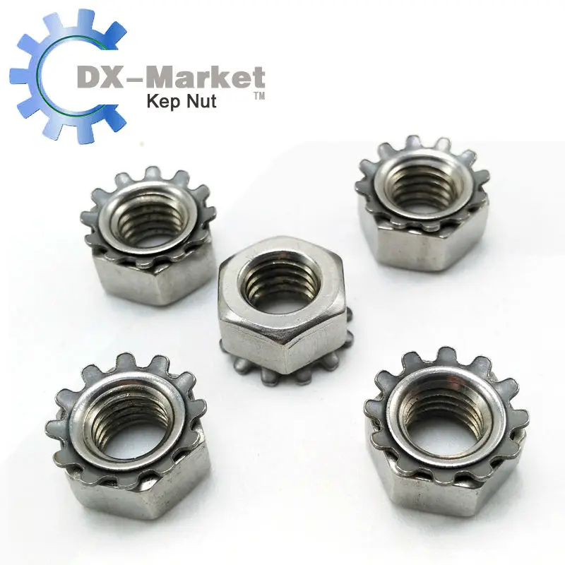 8-32-50pcs-k-lock-nut-hex-serrated-unc-thread-nut-304-stainless