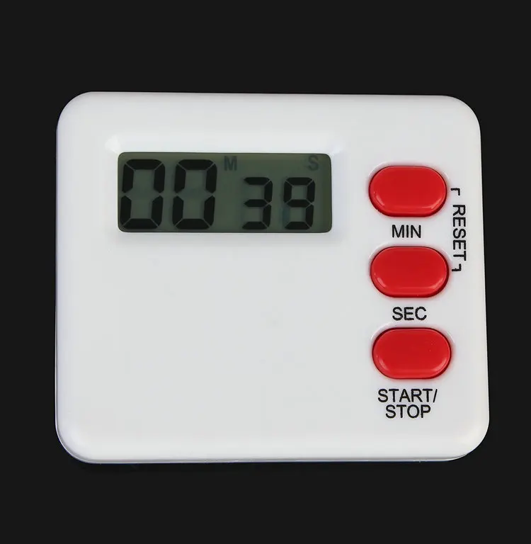 Kitchen Clock Alarm 99 Minutes Countdown Clock Mini Timer Sport Study ...