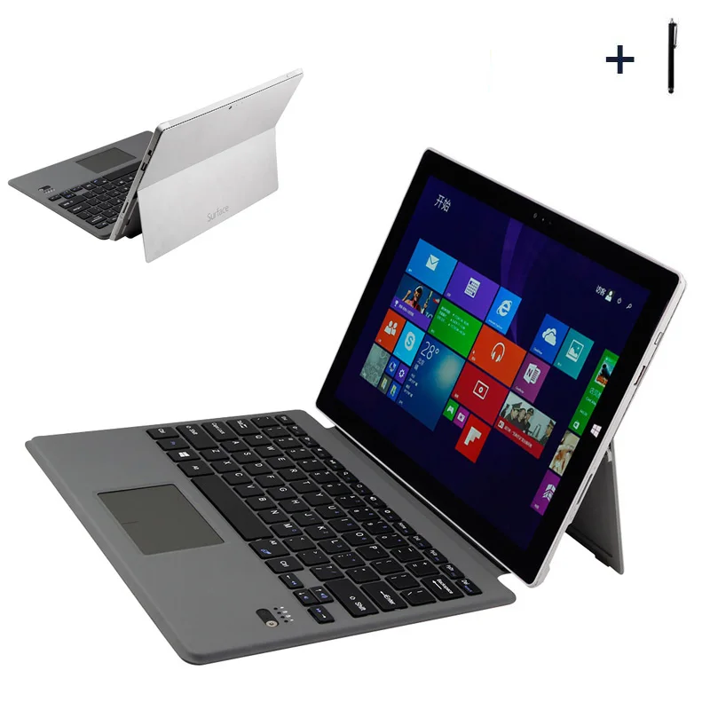 For Microsoft Surface Pro 4 5 6 Wireless Bluetooth Keyboard Case For ...