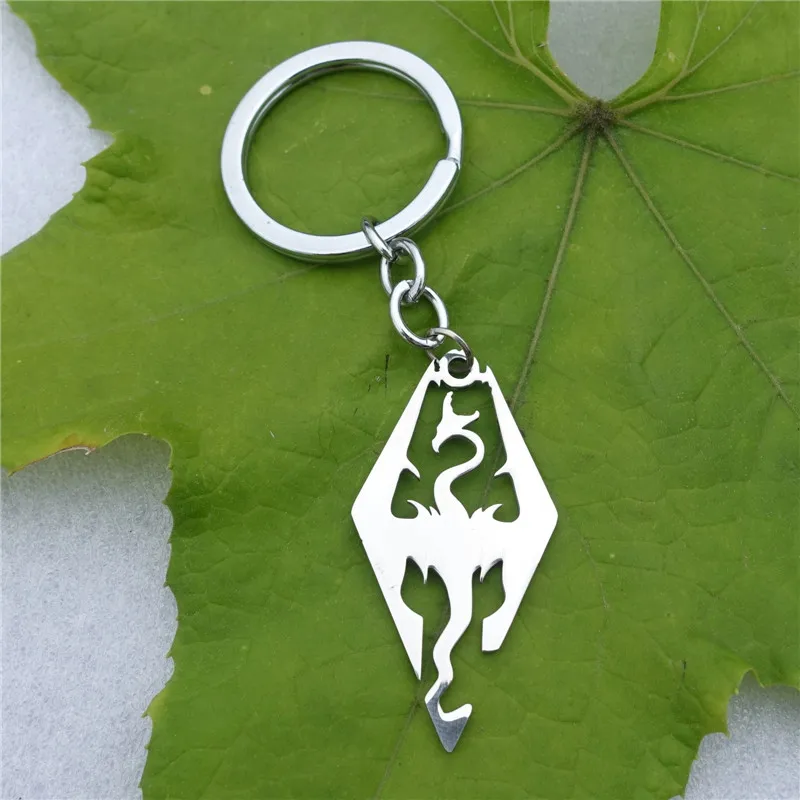 Chinese Keychain Dragon | Elder Scrolls Keychain | Skyrim Keychain ...