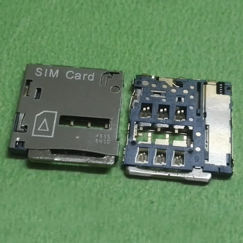 10pcs sim card reader slot tray holder connector socket For Samsung ...