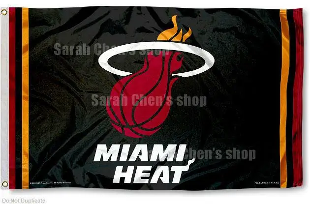 NBA Miami Heat Large Outdoor 3x5 Banner Flag|banner flag|nba miamiflags ...