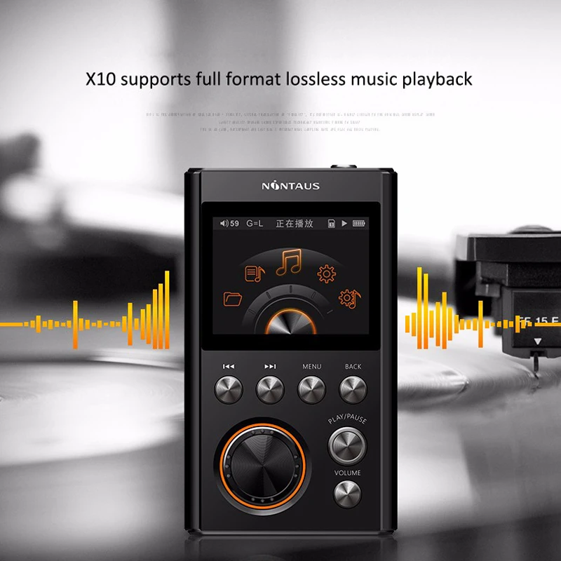 NiNTAUS X10 mp3 player hi fi lossless music player with screen protable ...
