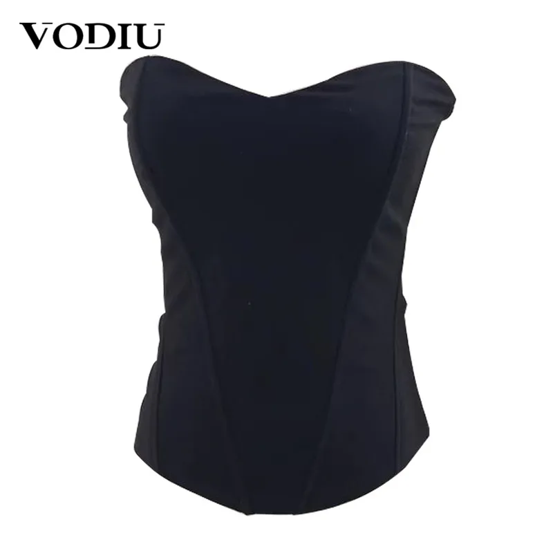 Corpiño Sexy de cintura estrecha para mujer, corsé negro para perder ...