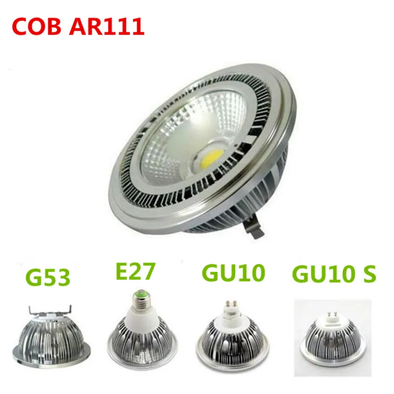Best AR111 LED G53 GU10 E27 COB LED AR111 Light Bulb AC220V 5W 7W 9W ...