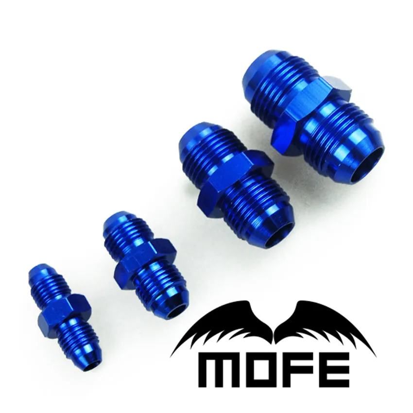 10pcs AN6 to AN6/AN8 to AN8/AN10 to AN10 male FLARE UNION adapter hose ...