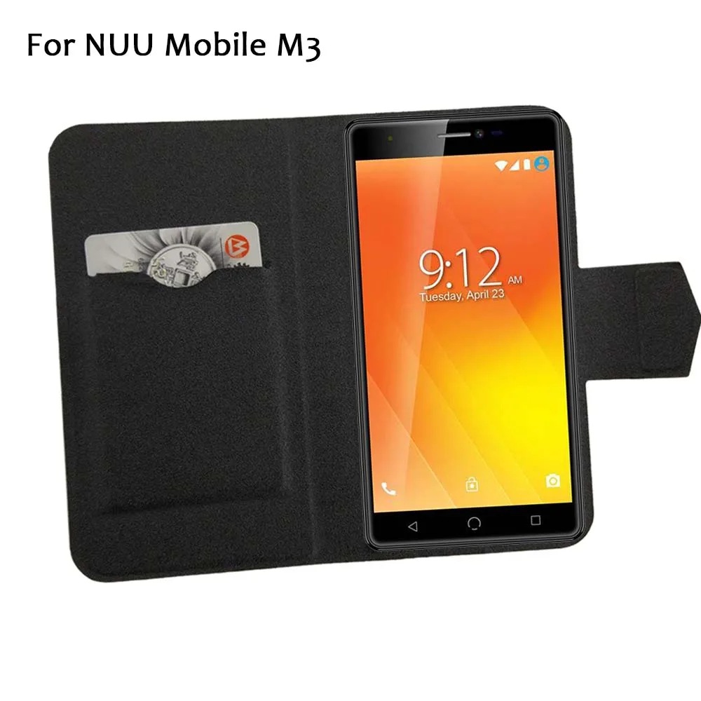 5 Colors Hot! NUU Mobile M3 Case Phone Leather Cover,Factory Price ...