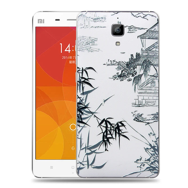 For Xiaomi mi4 Original cover Xiaomi mi 4 battery cover original back ...