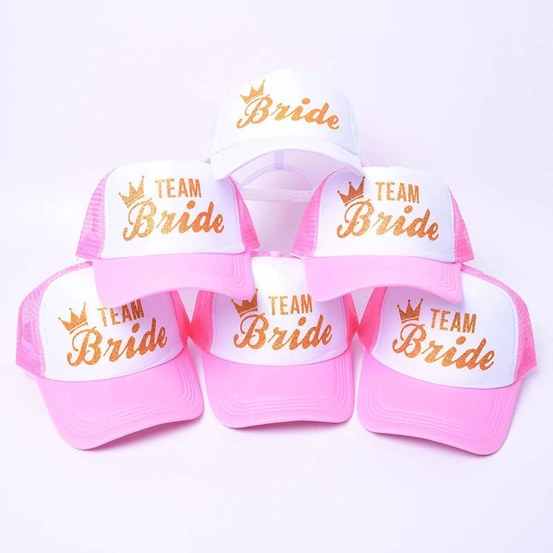 Adult Bride Groom Bachelore Trucker Hats Unisex BRIDE TRIBE Woman ...