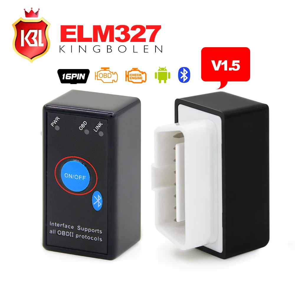 ELM327 V1.5 Bluetooth ON/OFF Switch with PIC18F25K80 Super MINI ELM327 ...