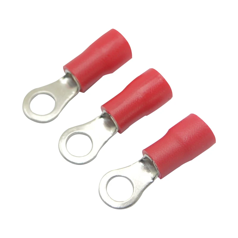 RV1.25 10 Insulated 0.5~1.5mm2 Electrical circular Crimp Terminal ring ...