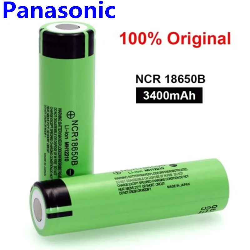 Panasonic 18650 Rechargeable Batteries