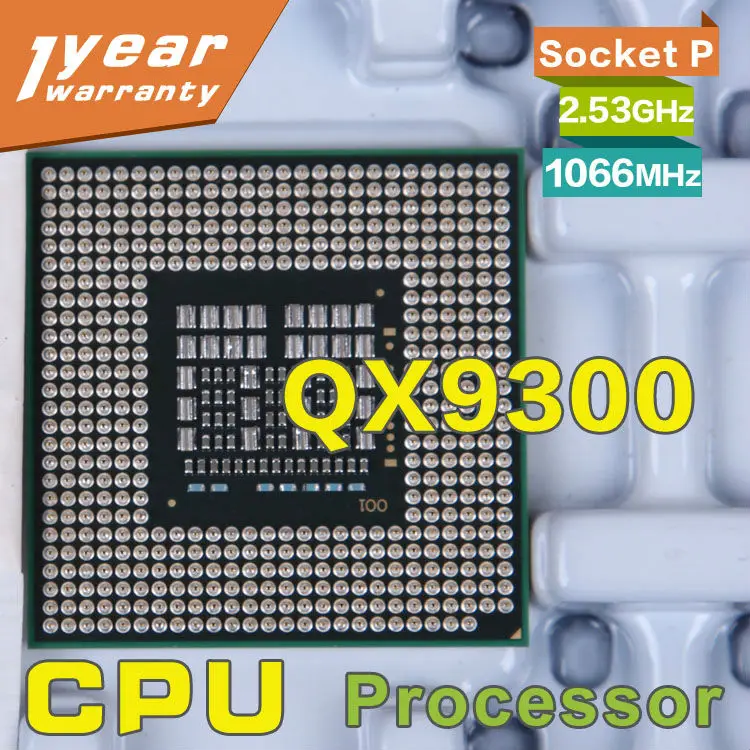 Core Duo T9300 GHz 6M 800MHz Processor Socket P SLAYY SLAQG CPU ...