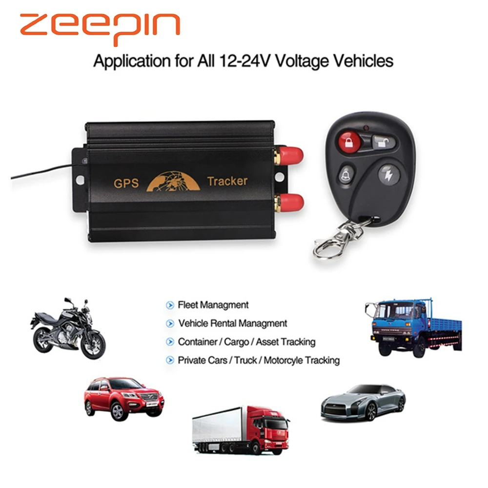 Tk103b Car Gps Tracker Real Time Tracking Locator With Remote Control ...