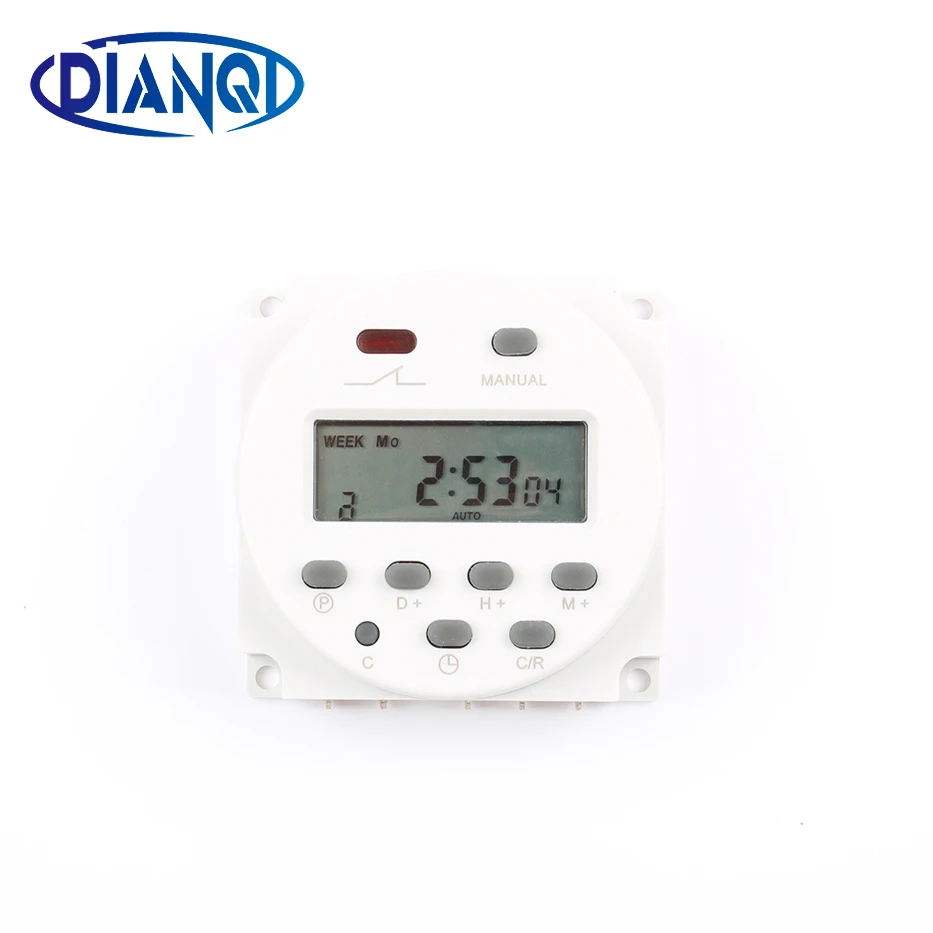 CN101B-AC-12V-24V-220V-110V-Digital-LCD-Power-Timer-NO-NC-Programmable ...
