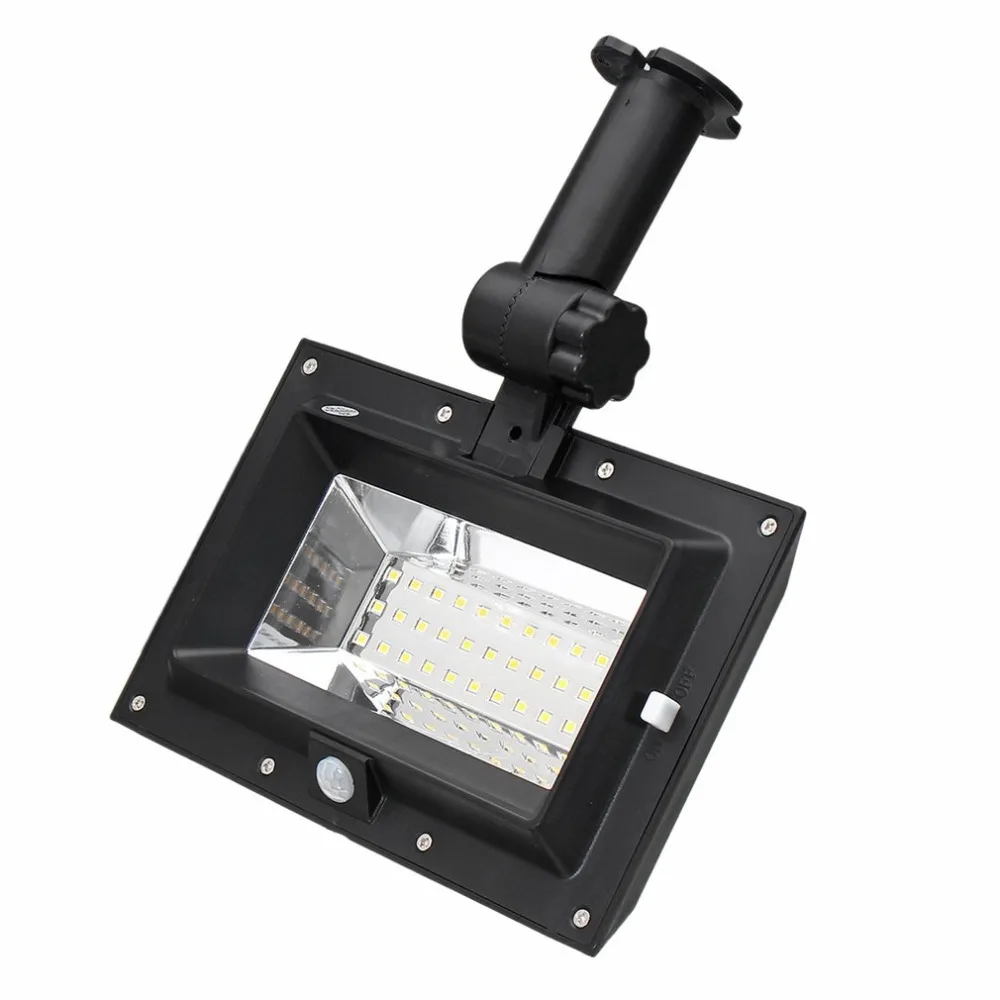 Solar Gutter Lights PIR Motion Sensor 30 LED Solar Power Light Outdoor ...