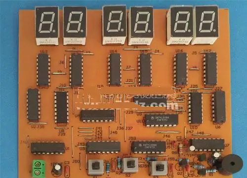 6-digital-clock-kit-purely-digital-clock-circuit-training-kit-DIY ...