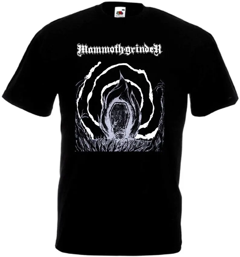 T Shirt Ideas Crew Neck Mammoth Grinder V4 T Shirt Black All Sizes ...