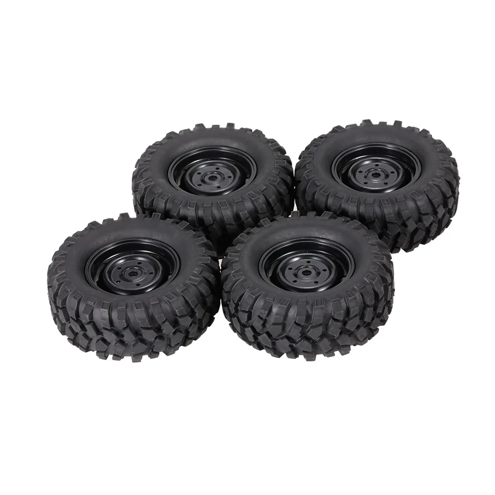 RC Tires INJORA 4PCS 1.9 RC Rock Crawler Tires - Rubber Tyres For Axial ...