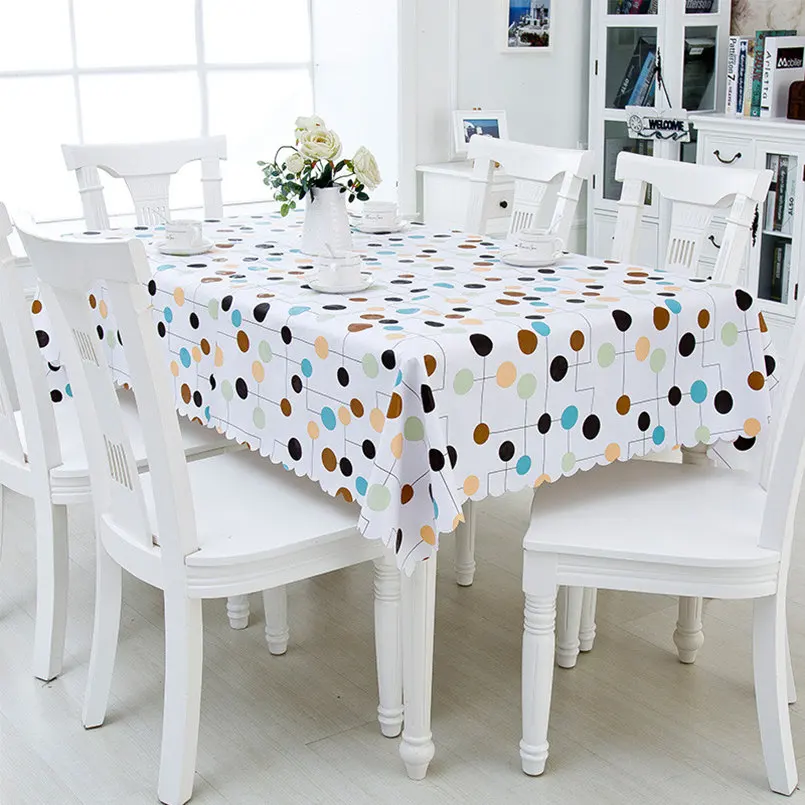 High Quality PVC Waterproof Table Cloth Printed Oilproof Tablecloth ...