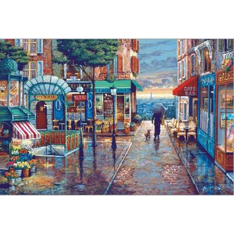 Autumn Scenery Puzzle 1000 Pieces Ersion Wood Puzzle Jigsaw Puzzle ...