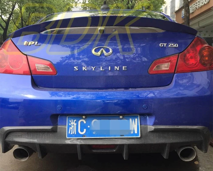Infiniti G37 rear diffuser G35 Carbon Fiber Rear Lip 350GT 370GT body ...