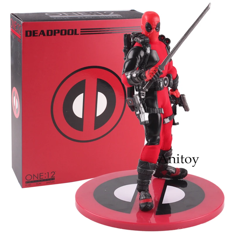 Figure Deadpool Action Figure Deadpool Armed With his Guns Collectible ...