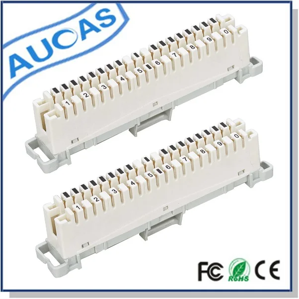 AUCAS Módulo de desconexión krone, 10 Uds., módulo de hierro krone de ...