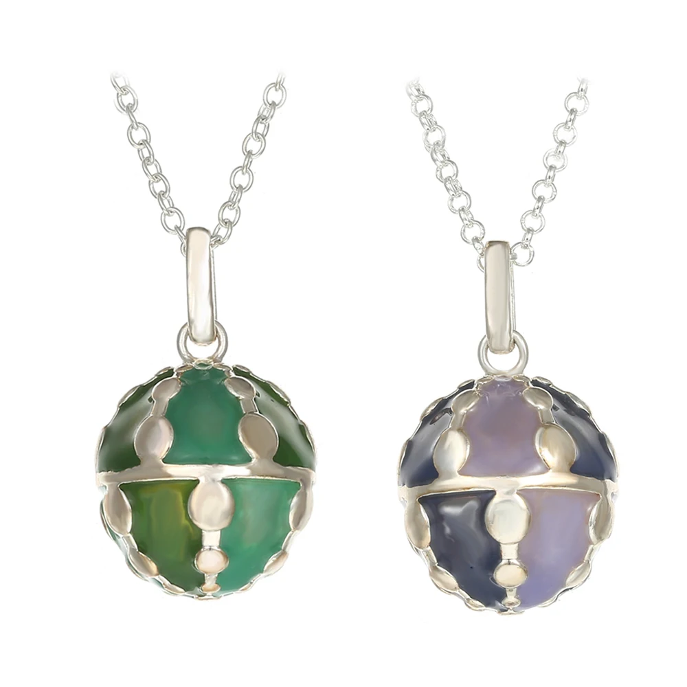 Legenstar Enamel Ball Pendant Necklace Pregnancy Chime Sound Ball Music ...
