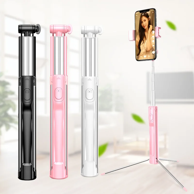 Selfie Stick With Bluetooth Self-timer Artifact With Tripod ...
