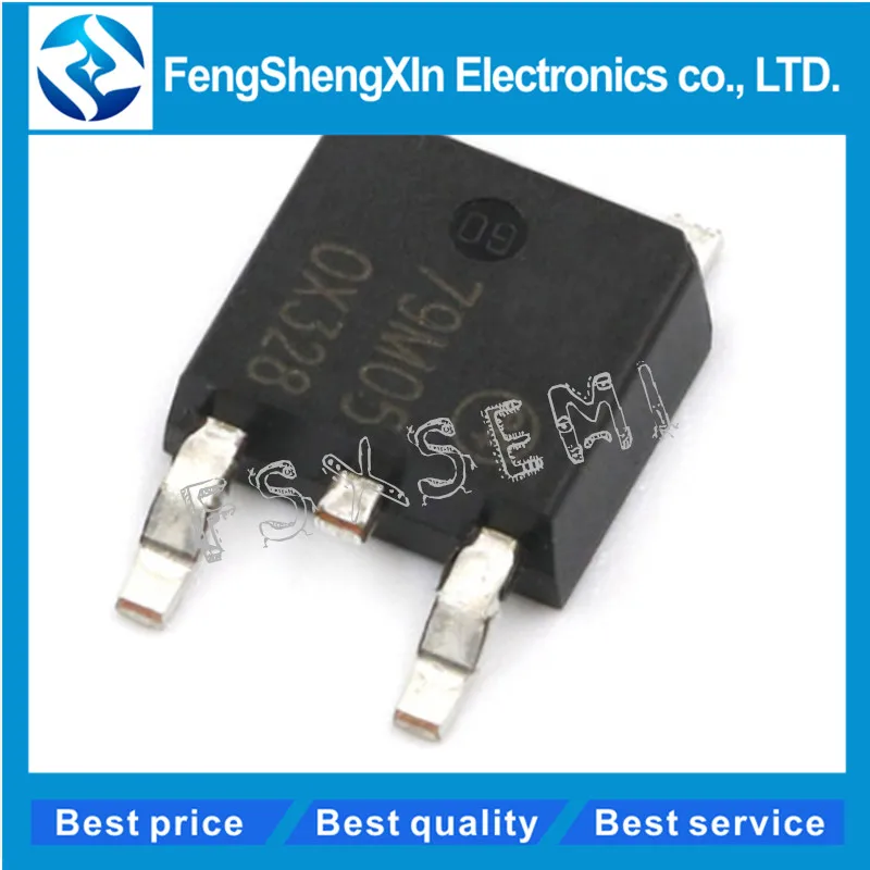 10pcs/lot New MC79M05CDT 7905 79M05 TO 252 500mA Negative Voltage ...