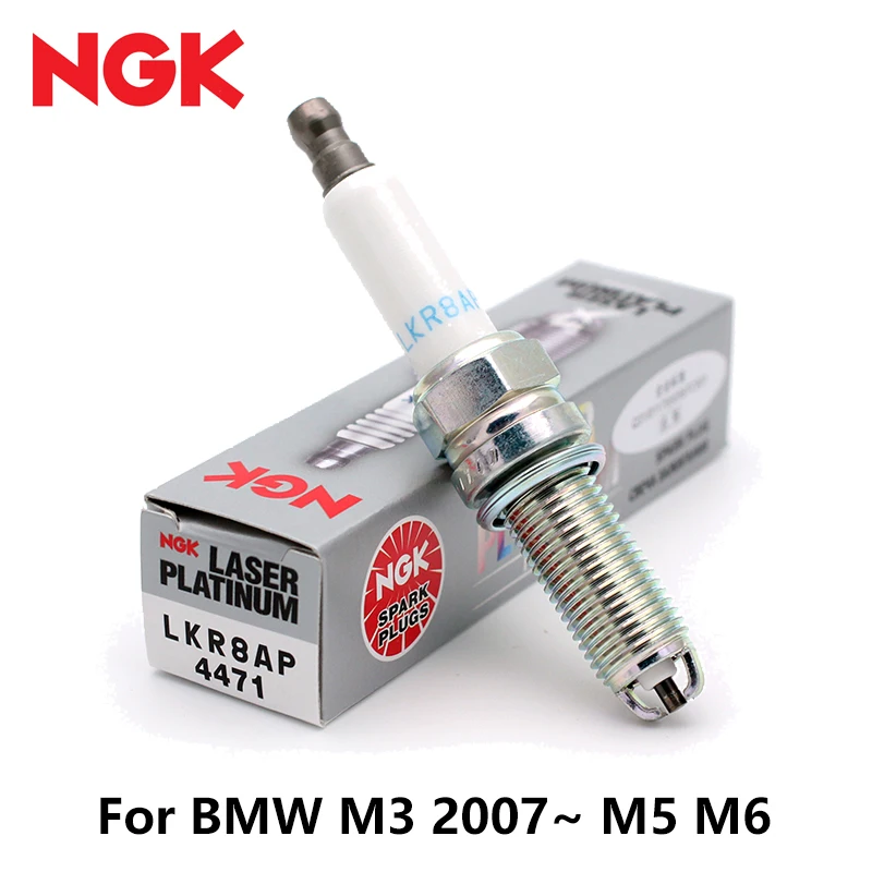 4 개/몫 NGK 자동차 스파크 플러그 BMW M3 4.0L 2007 ~ M5 2004 ~ 5.0L M6 2004 ~ 5.0L ...