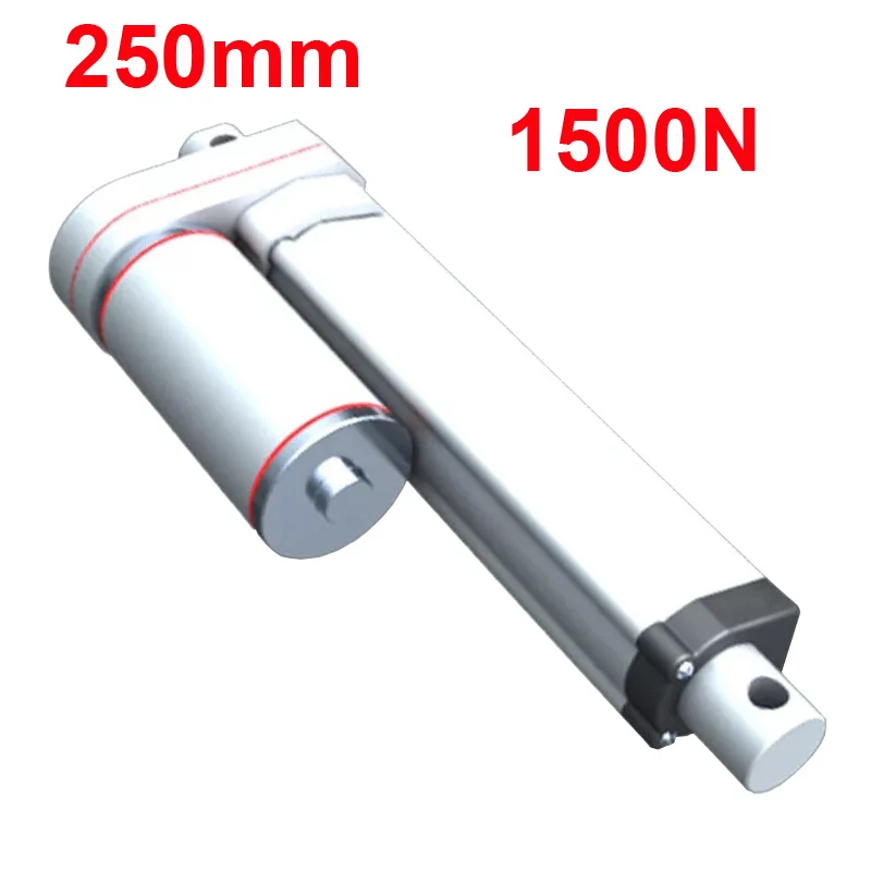 250mm-Stroke-1500N-Electric-Linear-Actuator-DC-12-Volt-24-Volt-Linear ...
