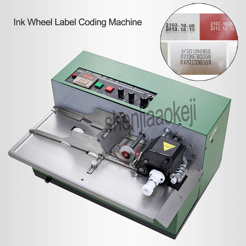 Ink Wheel Marking Machine Digital Continuous Automatic Code Printing ...
