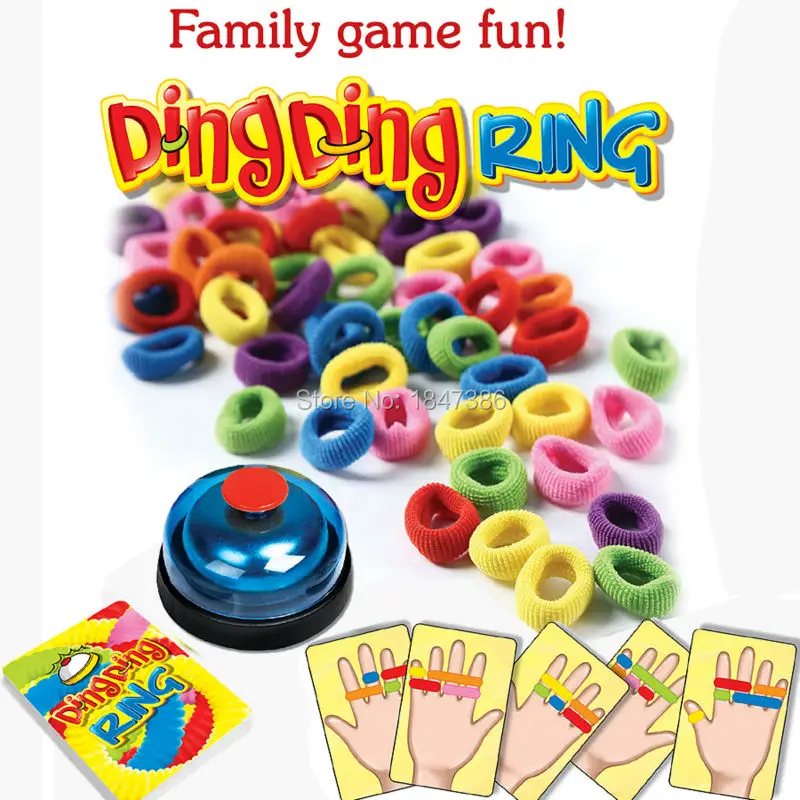 Funny Challenge Ring Ding Toy Family Party Games Great Practical Funny Challenge Ring Ding Toy Family Party Games Great Practical