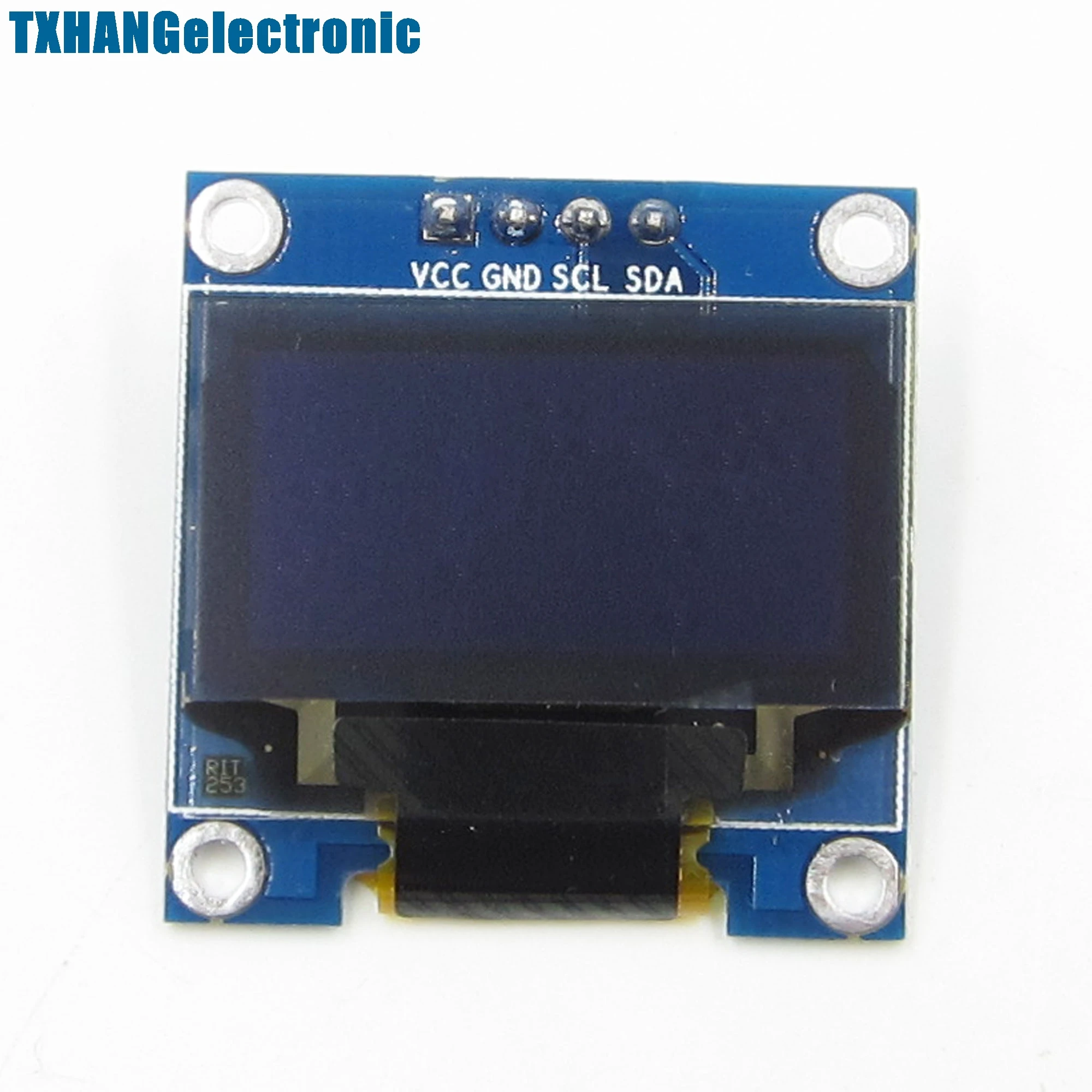 2PCS Blue 3 5V 0.96" I2C Serial 128X64 OLED LCD LED Display Module|led ...