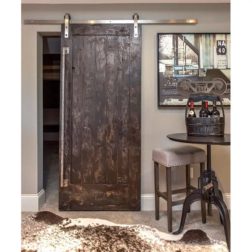 4-8Ft Faajtó Antik Belső Rozsdamentes Acél Toló Pajta Hardver Sík – FIXO.hu