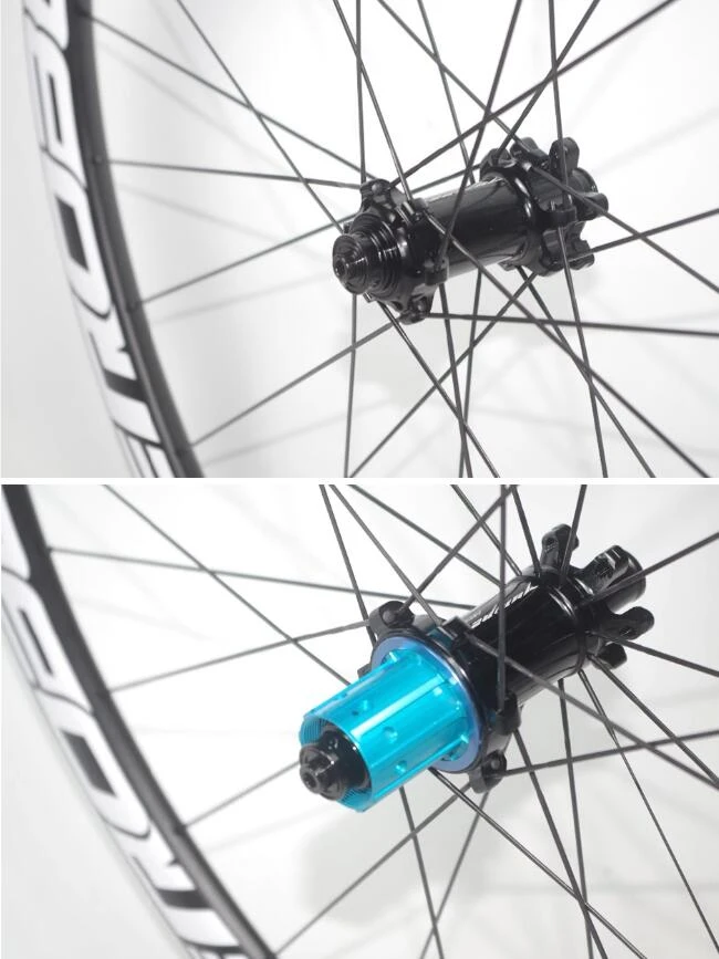 High-end Yuniper 24/24h Lightest 280g Road Disc Bike Straight Pull Sp ...