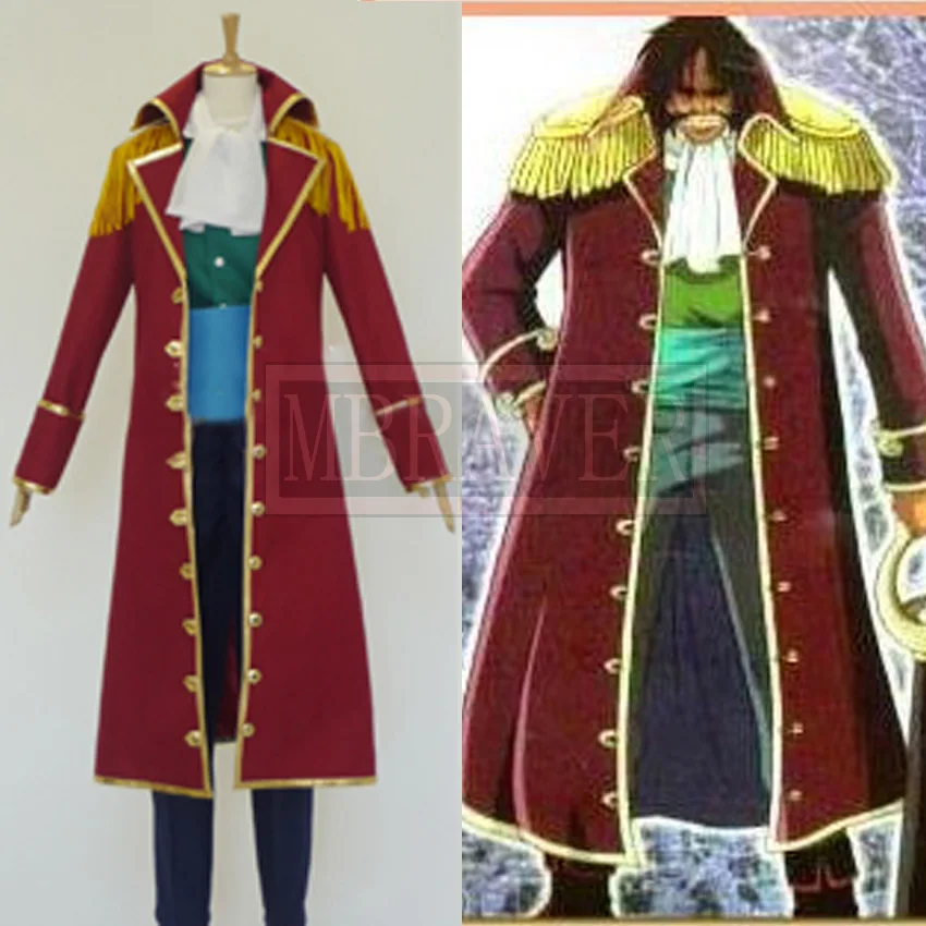 One Piece Gol D Roger Cosplay costume Anime custom any size-in Anime ...