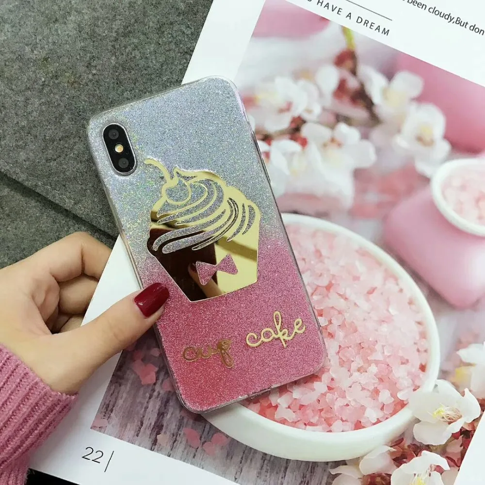 Luxury Bling Glitter Shining Flash Powder Phone Cases for iPhone6 6s ...