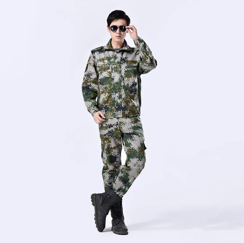 165-190cm Men Tactical Clothing Soldier Desert&Jungle Camouflage ...