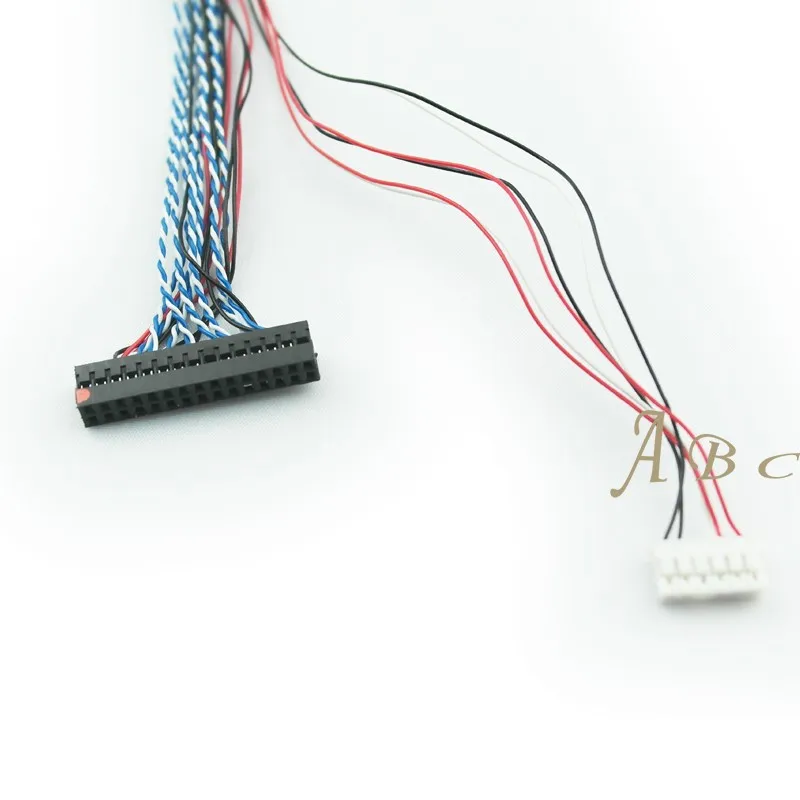 Cable LVDS IPEX de 40 pines para Panel LCD LED, Cable de paso de 0,5mm ...