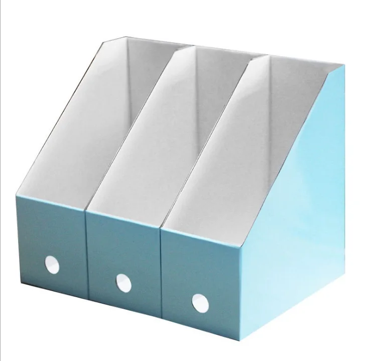 Eco Friendly Cardboard office organizer box file box book storage box ...