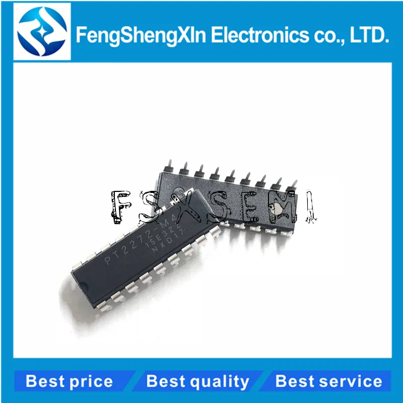 10pcs/lot New PT2272 M4 DIP 18 PT2272 Remote Control Decoder IC ...