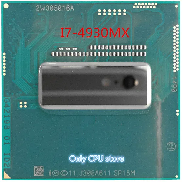 Original Intel Core I7 4930MX SR15M CPU I7 4930MX processor 3.00GHz|cpu ...