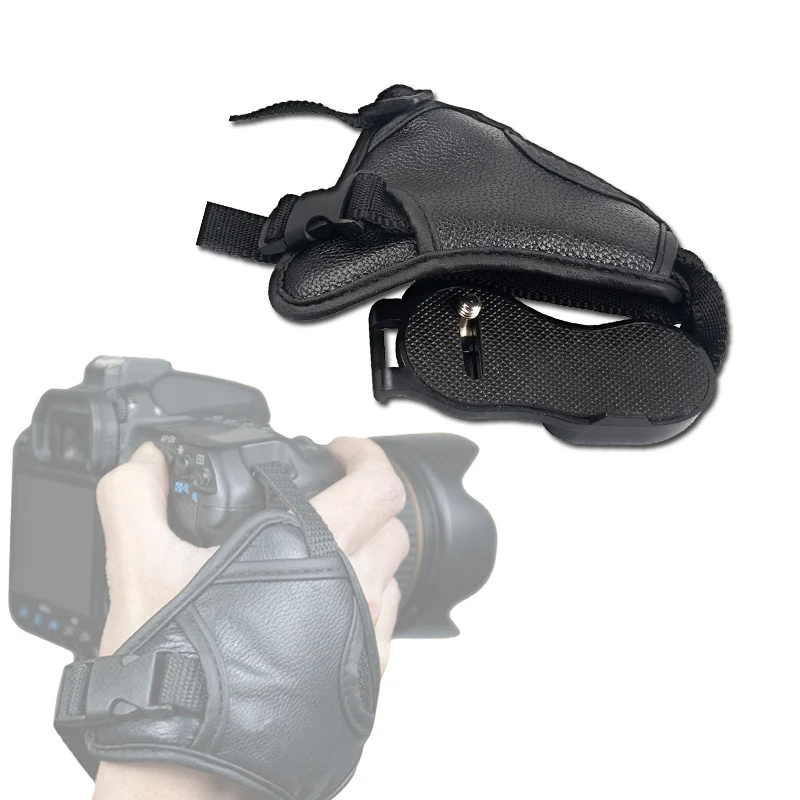 Practical Camera Strap Hand Grip PU Wrist Strap Belt Soft WristBand For ...