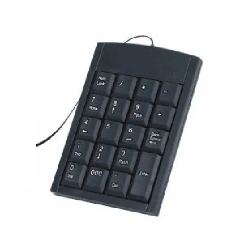 Free Shipping USB 19 Keys Keypad Numeric Keyboard Multifunction Wired ...